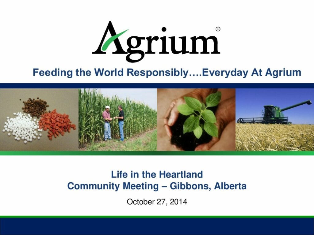 agrium-pdf | Life in the Heartland